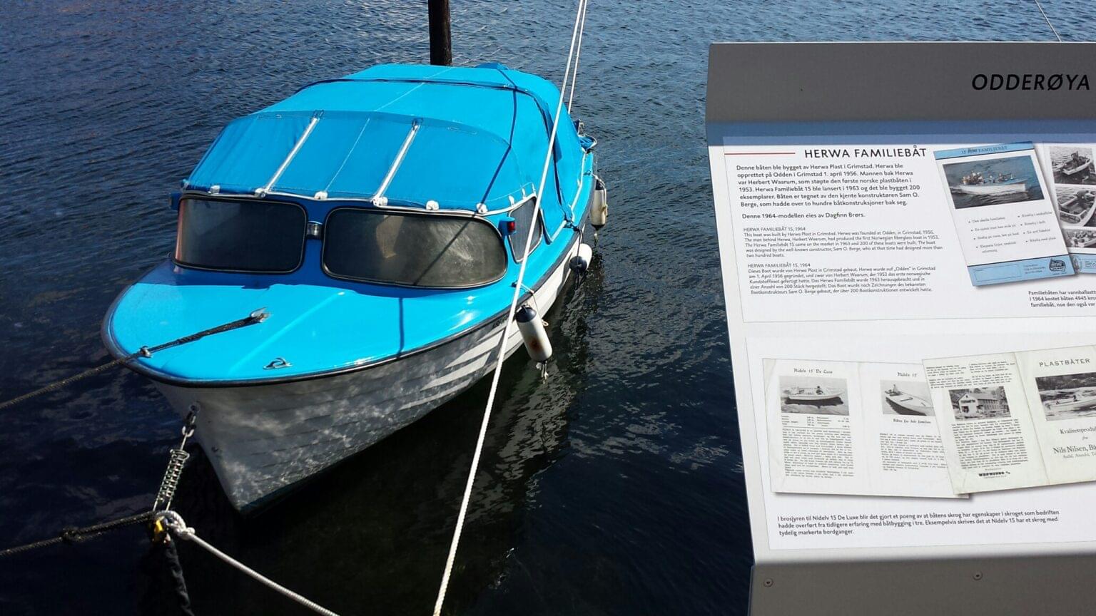 Plastbåtutstillingen på Odderøya - kort informasjon om båtene - Vest ...