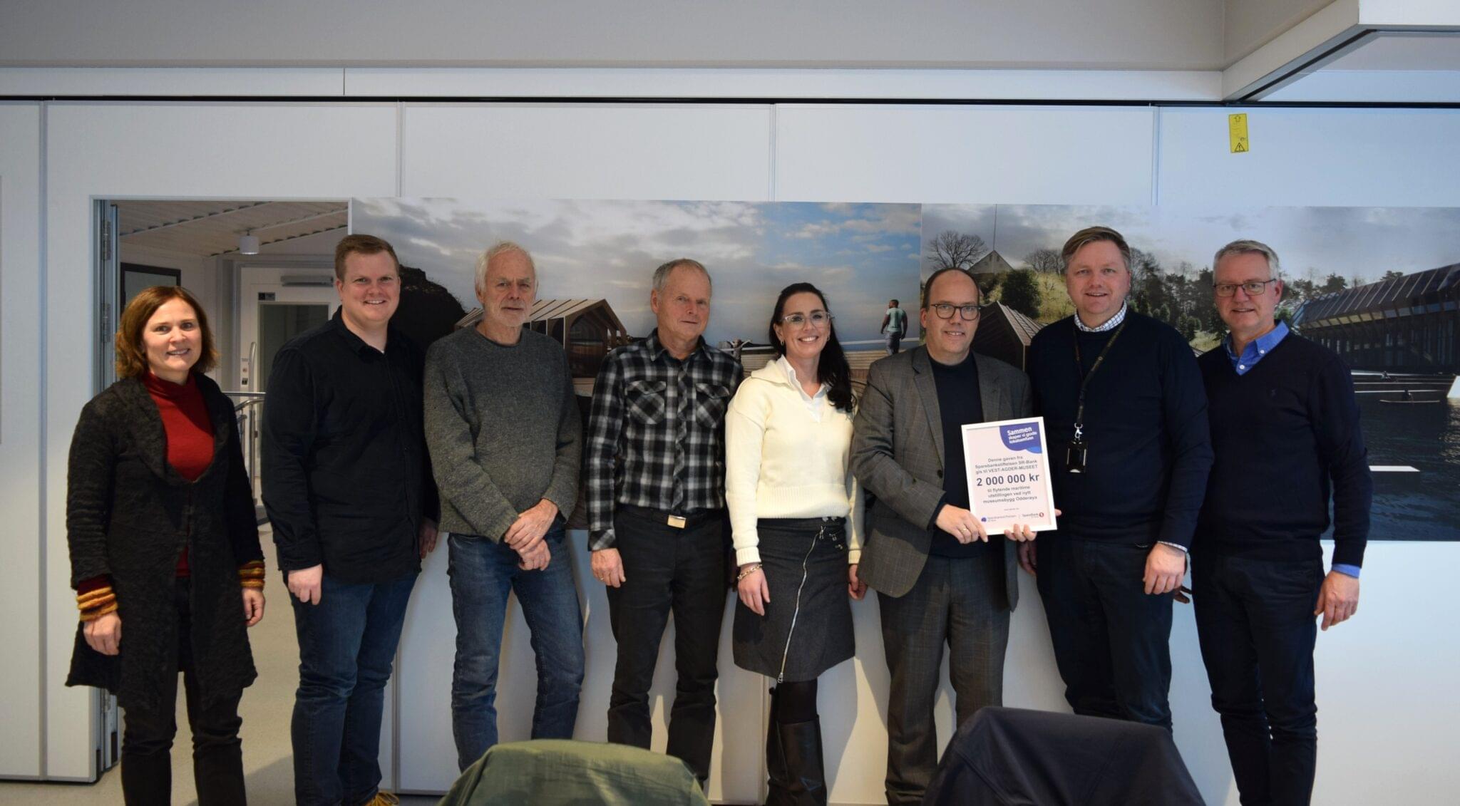 Sparebankstiftelsen SR-bank gir nye 2 millioner til flytende utstilling ...